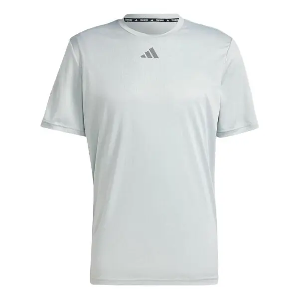 Adidas Hiit Slogan Training" T-shirt - Grey