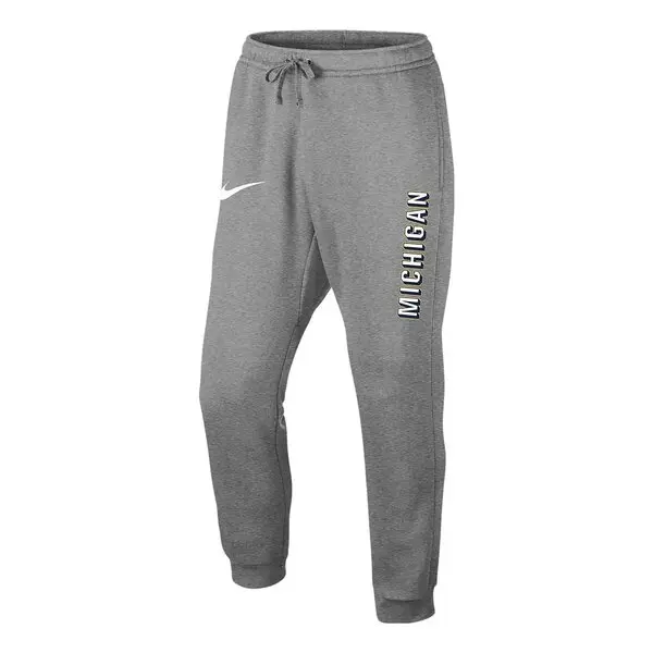 Nike Michigan Club Fleece College Pants - Grey