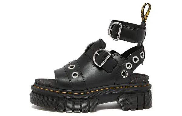 Dr. Martens Ricki Hdw Buckled Platform Sandals