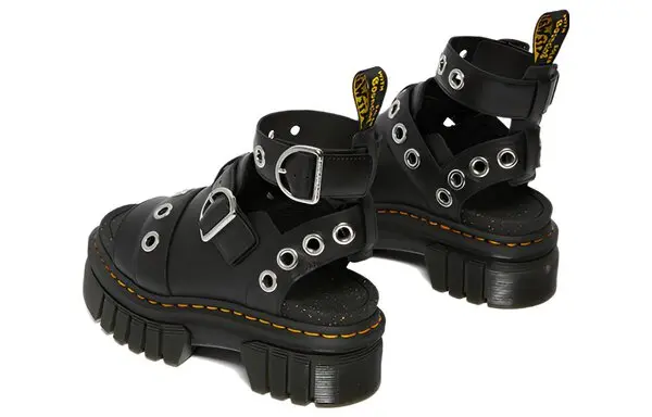 Dr. Martens Ricki Hdw Buckled Platform Sandals
