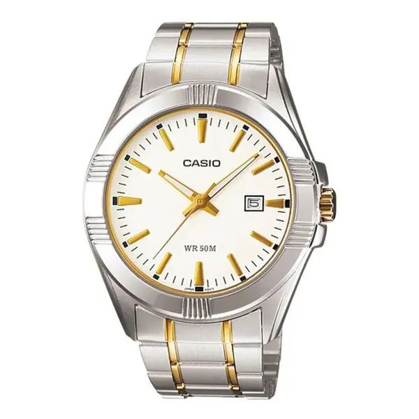 Casio Analog Watch With Two-tone Stainless Steel Bracelet - Default Color