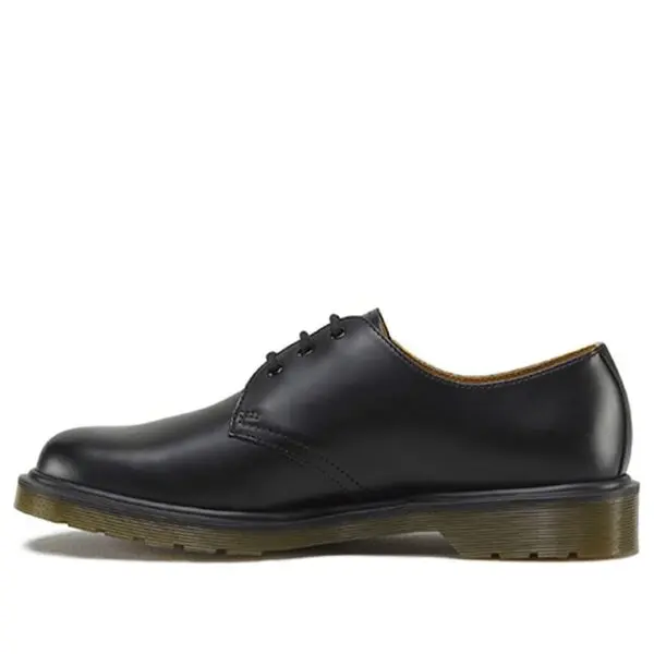 Dr. Martens 1461 Pw Lace Up Leather Oxford Shoes - Black