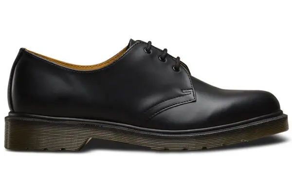Dr. Martens 1461 Pw Lace Up Leather Oxford Shoes - Black