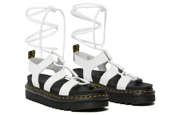 Dr. Martens Nartilla Gladiator Sandals - White