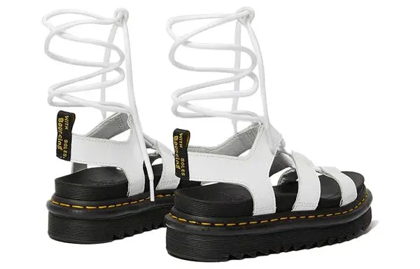 Dr. Martens Nartilla Gladiator Sandals - White