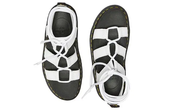 Dr. Martens Nartilla Gladiator Sandals - White
