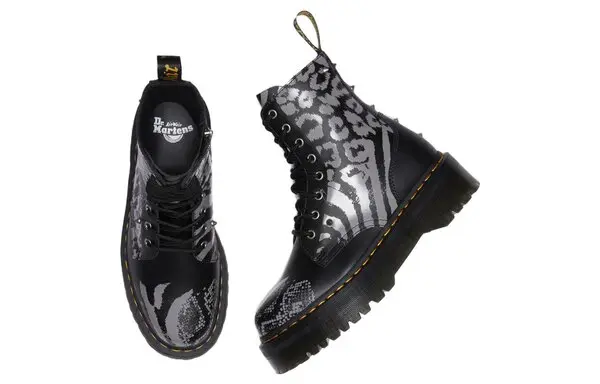 Dr. Martens Jadon Boot Animal Clash Leather Platform