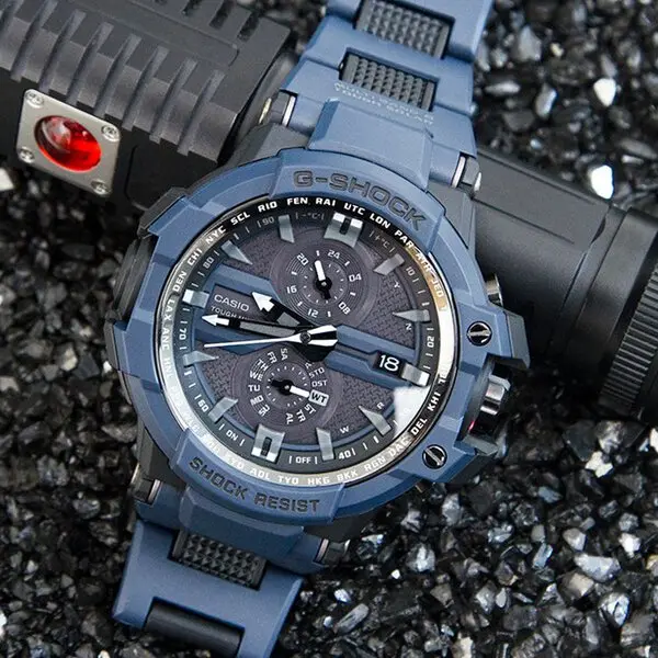 Casio G-shock Gravitymaster Analog-digital Watch - Blue