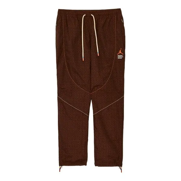 JORDAN X Maison Chateau Rouge Crossover Woven Lacing Sports Pants Us Edition Light Yellow - Default Color