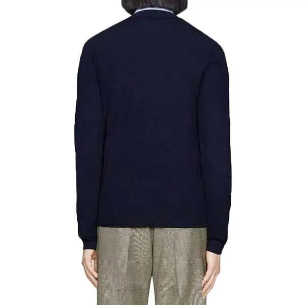 Gucci Wool Interlocking G Stripe Cardigan