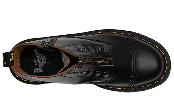Dr. Martens 1460 Bex Side Zipper Boots - Black