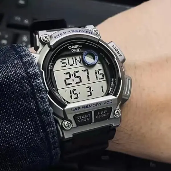 Casio G-shock Digital Silver