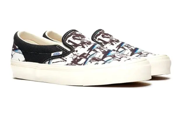 VANS Ralph Steadman X Og Classic Slip-on Lx 'blue Tuna - White