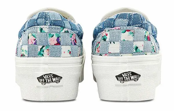 VANS Classic Slip-on Stackform Sneakers - Blue/white