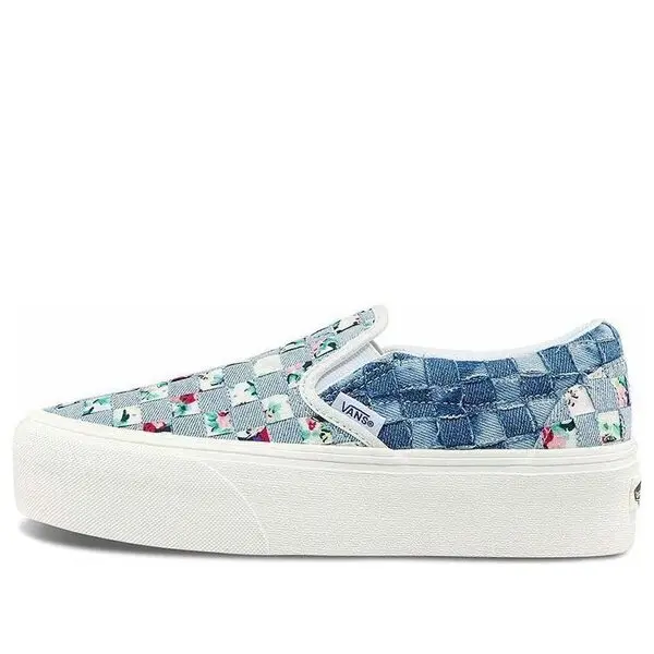 VANS Classic Slip-on Stackform Sneakers - Blue/white