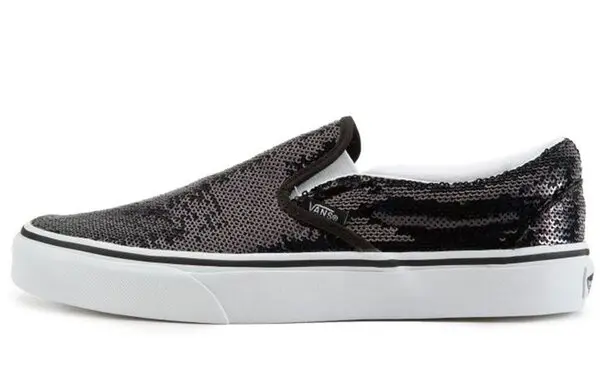 VANS Classic Slip-on Micro Sequins - Black