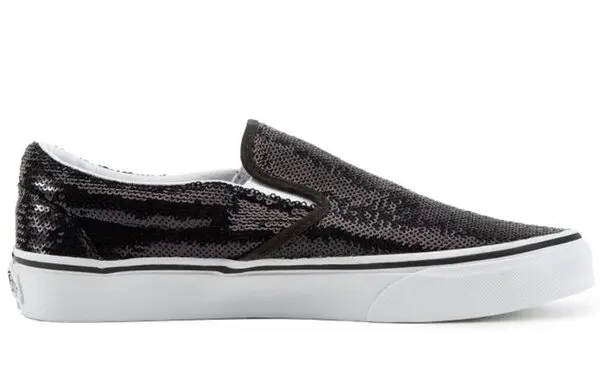 VANS Classic Slip-on Micro Sequins - Black