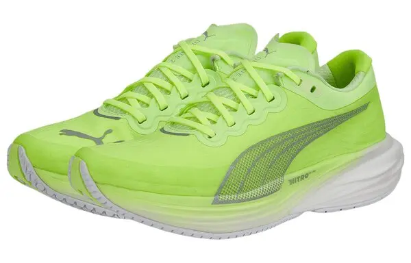 PUMA Deviate Nitro 2 Running Shoes - Fizzy Apple/metallic Silver