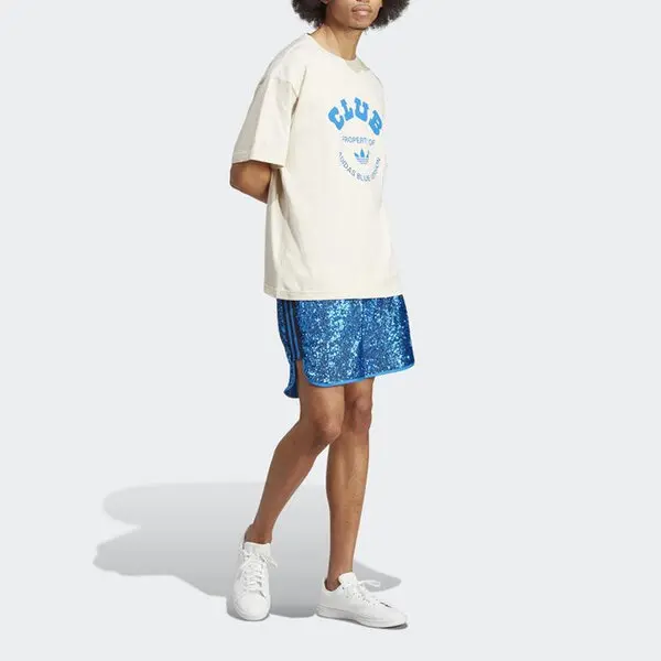 Adidas Originals Version Club Tee 'beige - Blue
