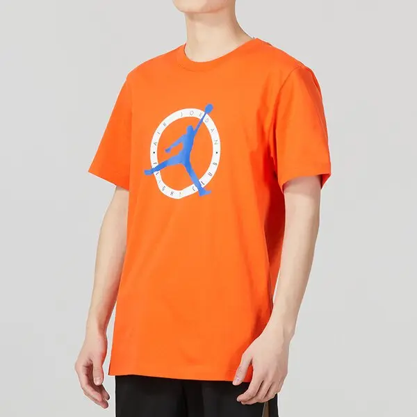 JORDAN Logo T-shirt 'orange - Default Colorway