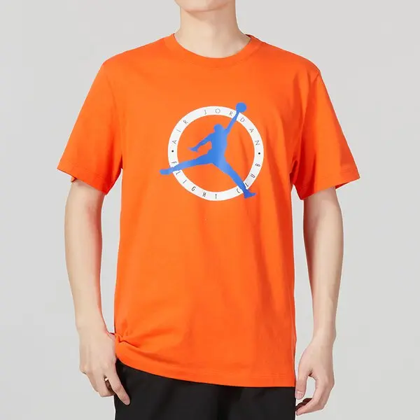 JORDAN Logo T-shirt 'orange - Default Colorway