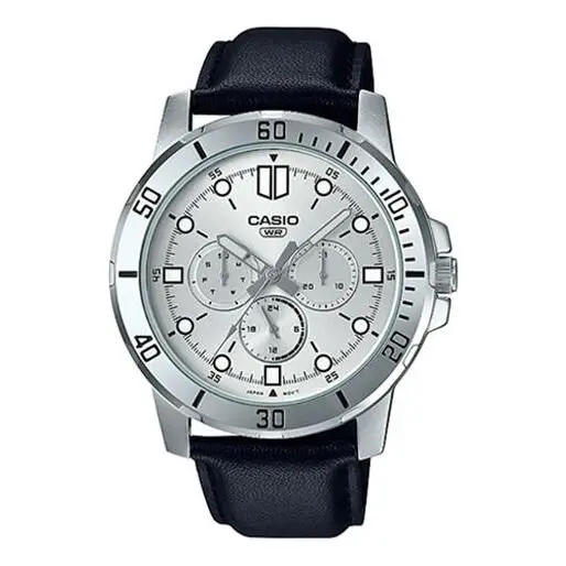 Casio Enticer Series Vintage Analog Watch - Black