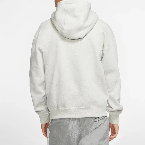 Nike Fleece Hooded Pullover - Gray