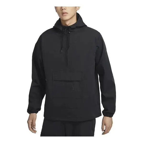 Nike Unscripted Repel Anorak Golf Jacket - Black