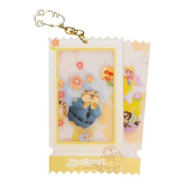 POP MART Zootopia Acrylic Music Keychain Collection - Multi-color