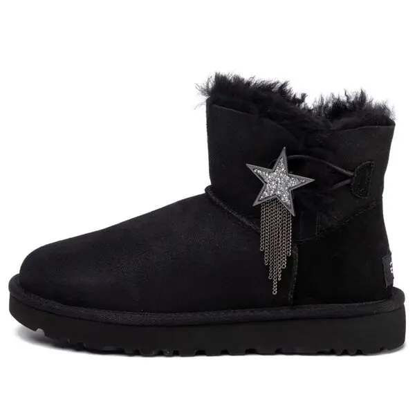 UGG Mini Bailey Star Boots - Black