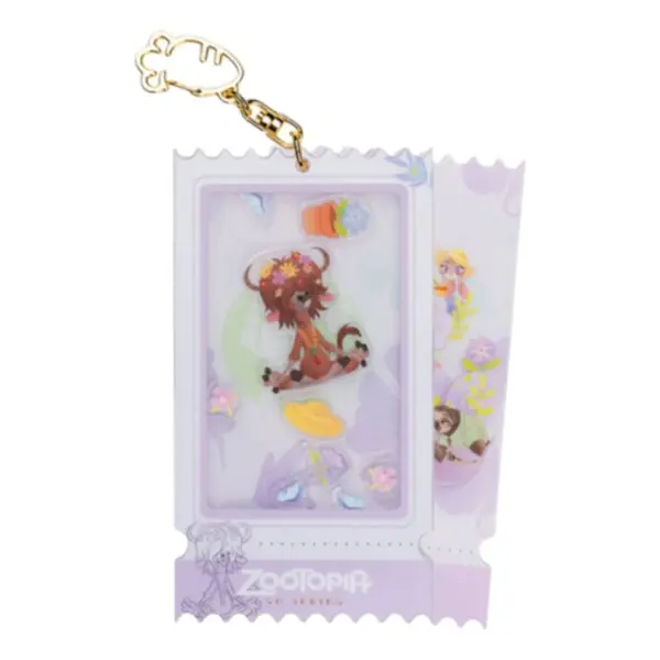 POP MART Zootopia Acrylic Music Keychain - Multi-color