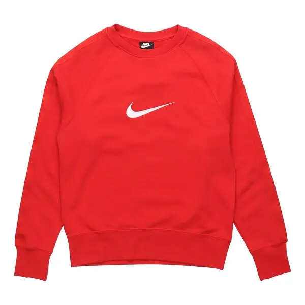 Nike Swoosh Crewneck Sweatshirt - Red