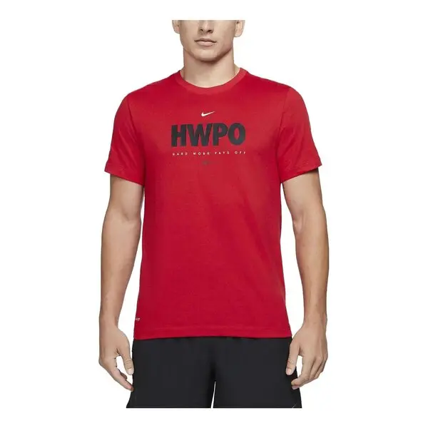 Nike Dri-fit 'hwpo' Training T-shirt - Red