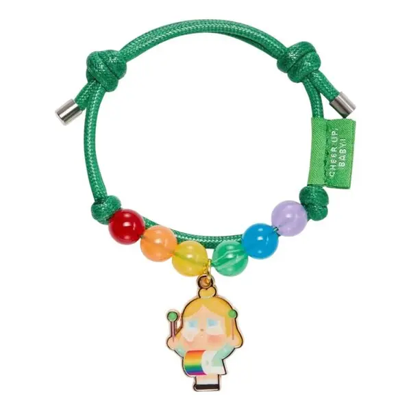 POP MART Crybaby Cheer Up Baby Rainbow Bracelet - Multi-color