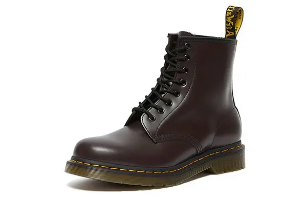 Dr. Martens 8 Eye Boots - Dark Red