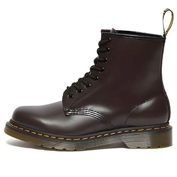 Dr. Martens 8 Eye Boots - Dark Red