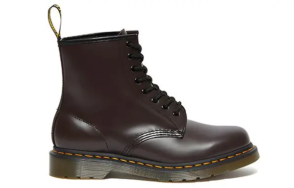 Dr. Martens 8 Eye Boots - Dark Red