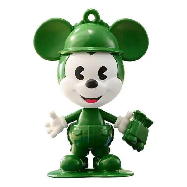 POP MART Disney Mickey Remixed 'green Army Mickey' Secret Edition Figure - Multi-color