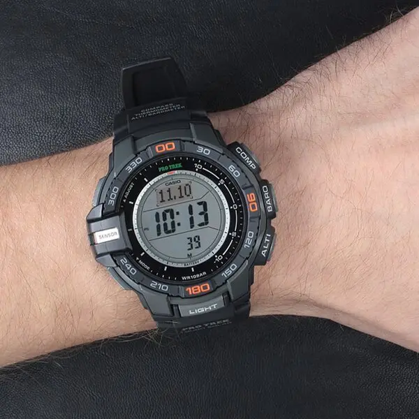 Casio Pro Trek Solar Powered Digital Watch