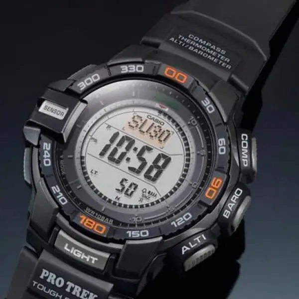 Casio Pro Trek Solar Powered Digital Watch