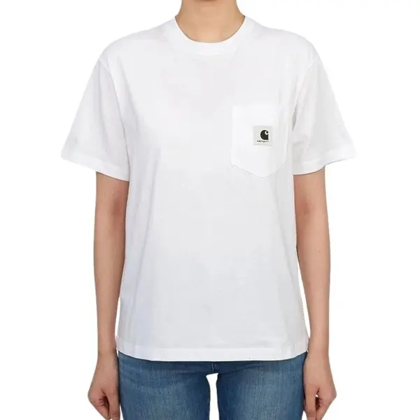 Carhartt Work In Progress Short Sleeve Pocket T-shirt - White