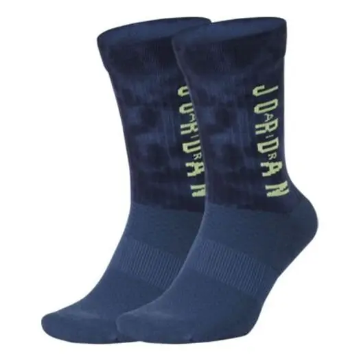 JORDAN Air Legacy Sport Dna Tie Dye Crew Socks - Multi-color