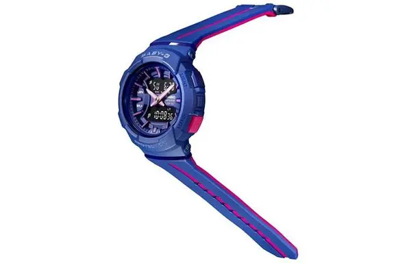Casio Baby-g Dual Dial Watch - Purplepink