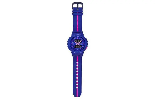 Casio Baby-g Dual Dial Watch - Purplepink
