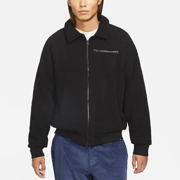 Nike Stand Collar Fleece Lined Jacket