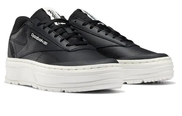 REEBOK Club C Double Geo Sneakers - Core Black/chalk