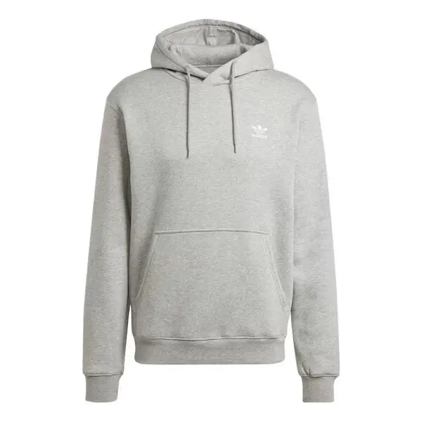 Adidas Trefoil Hoodie - Medium Grey Heather