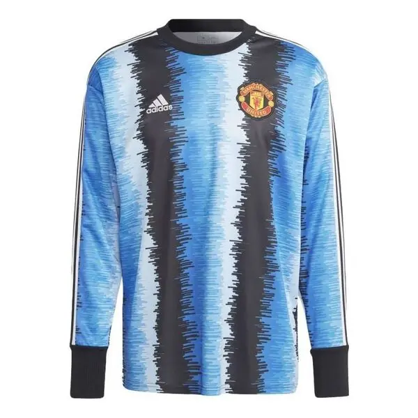 Adidas Manchester United Icon Goalkeeper Jersey - Black/real Blue
