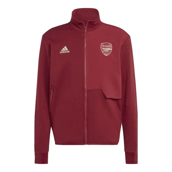 Adidas Arsenal Anthem Track Jacket - Burgundy