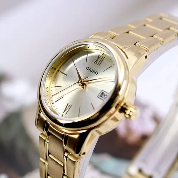 Casio Stainless Steel Strap Analog Watch